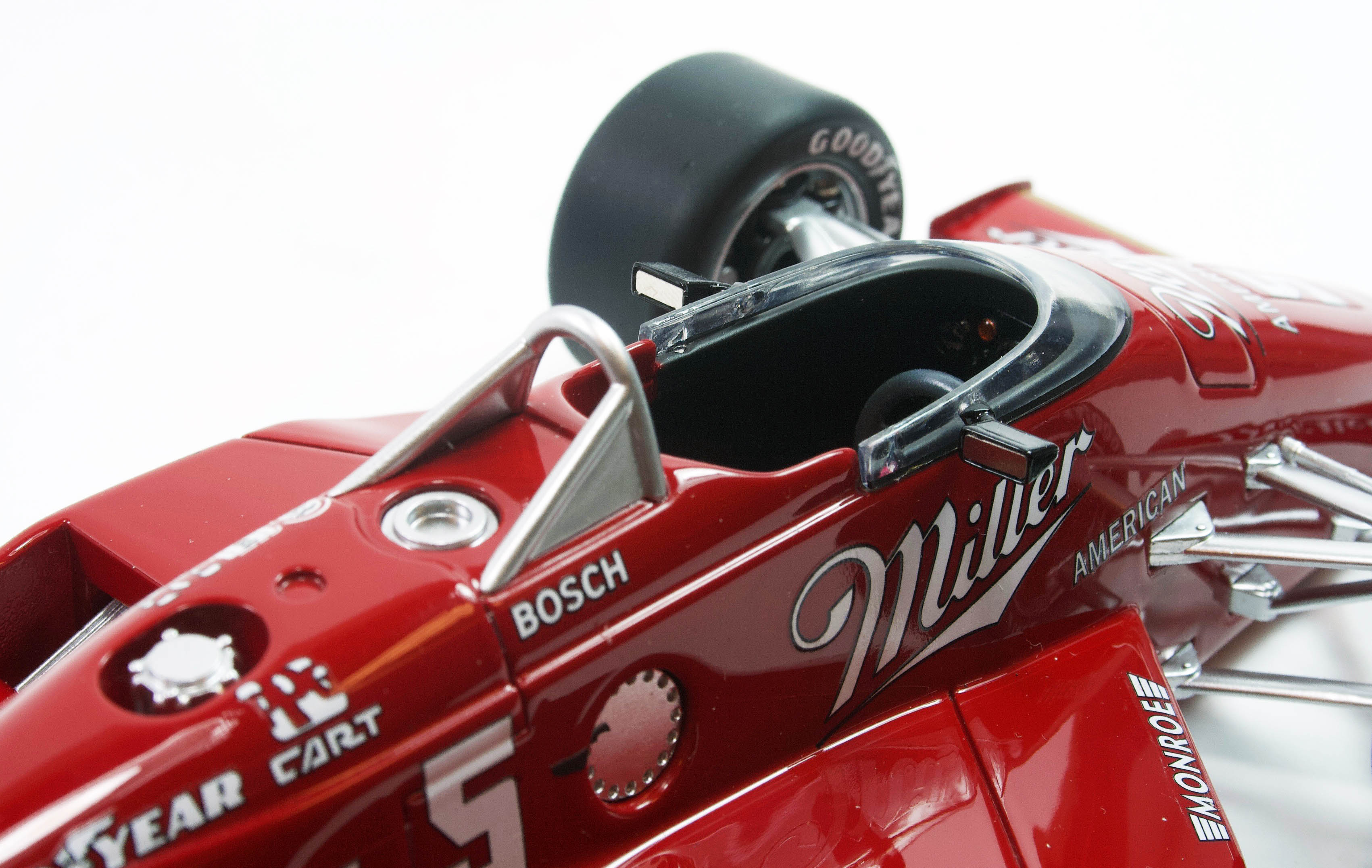 Die-cast: Replicarz’s 1985 March 85C, Indy Winner – Savage On Wheels