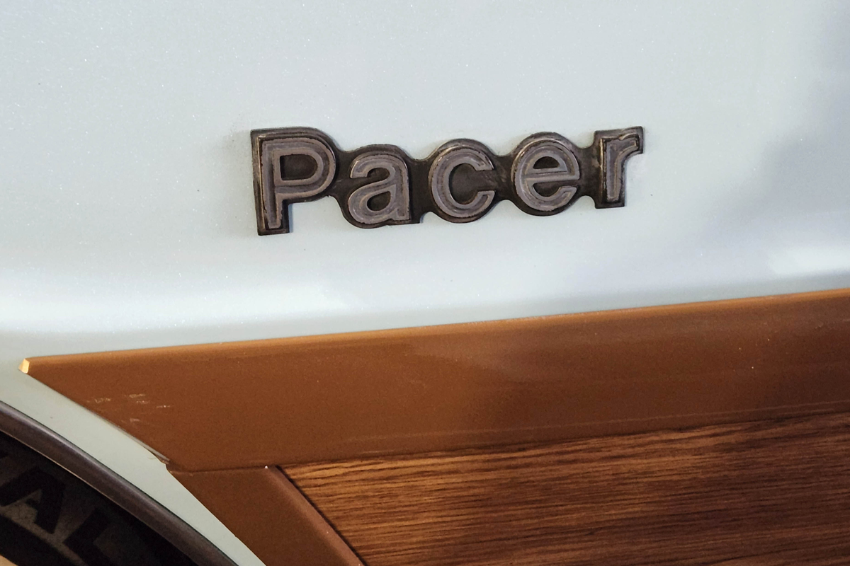 Amc Pacer Logo Junkyard Treasure: 1976 AMC Pacer Hatchback